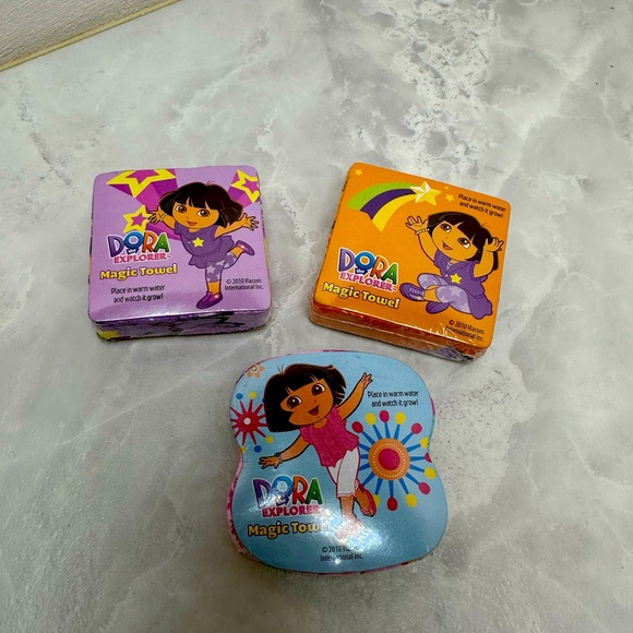Dora The Explorer | Bath, Skin & Hair | Dora The Explorer Magic Towels ...